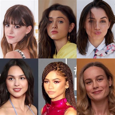 Daisy Edgar Jones Natalia Dyer Ana De Armas Olivia Rodrigo Zendaya Brie Larson R Celebbattles
