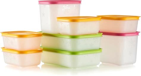 Tupperware Freezer Mates Gen Ii 8 Piece Food Storage