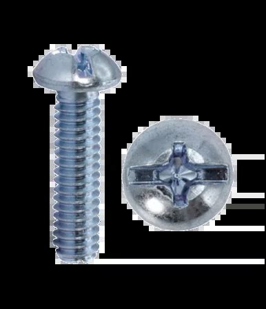 Minerallac 8 32 X 3 4 Round Head Machine Screws With Combo Phillips