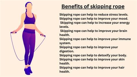 What Are The Benefits Of Skipping A Rope Think Different