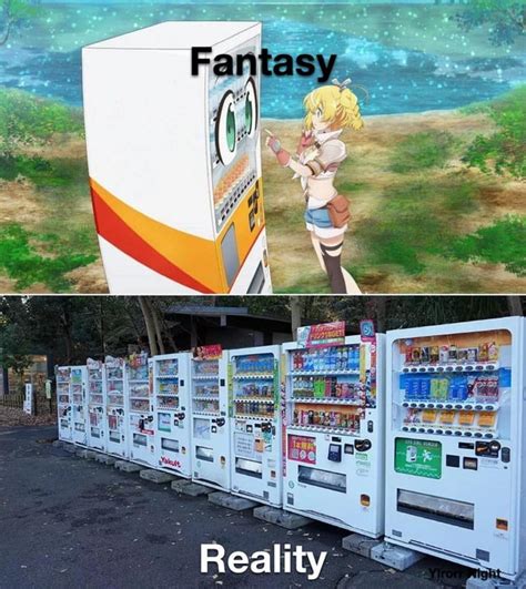 Fantasy Vs Reality R Animemes