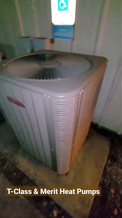 Lennox T Class And Merit Series Heat Pumps Hvac Heatpump Youtube