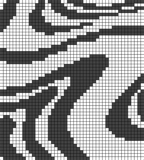 Alpha Pattern 102482 Variation 187949 Braceletbook Abstract Zebra