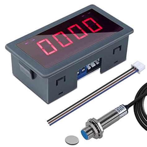 Digital Led Tachometer Icstation Rpm Speed Meter Ac 110v 220v Digital
