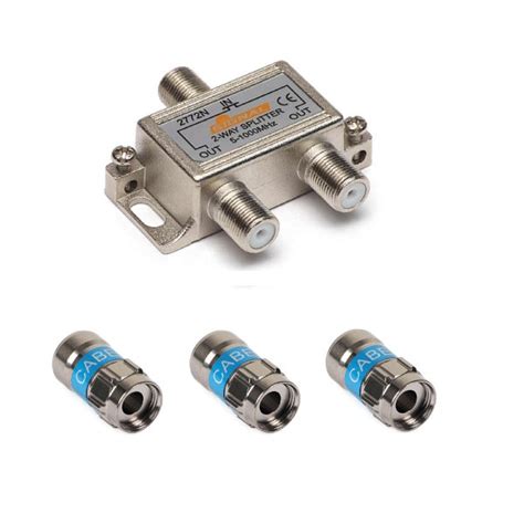 Set Spliter Catv 2 Iesiri 3 Mufe F Cu Autosertizare Cabelcon Emag Ro