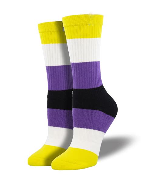 2023 Lgbtq Gay Pride Flag Socks Supportive And Stylish