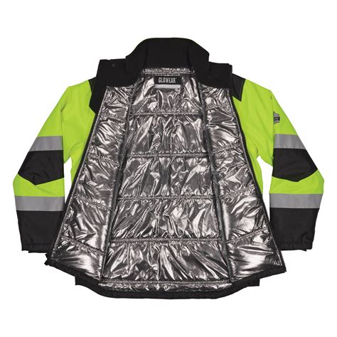 Hi Vis Winter Jacket With Heat Reflective Lining Ergodyne