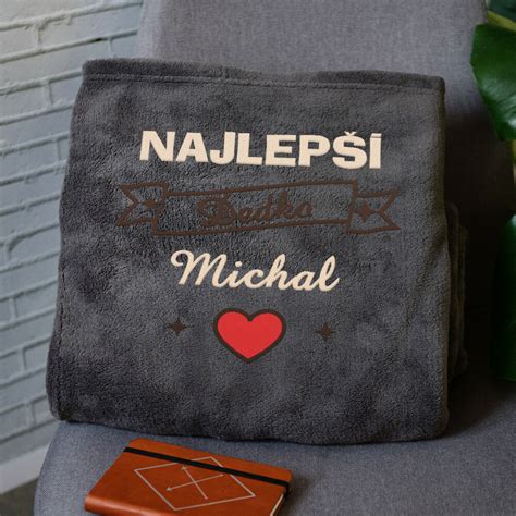 Najlepší Dedko Deka S Výšivkou Myt Sk