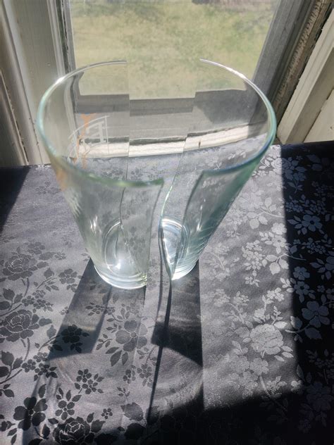 Glass Split In Half R Mildyinteresting