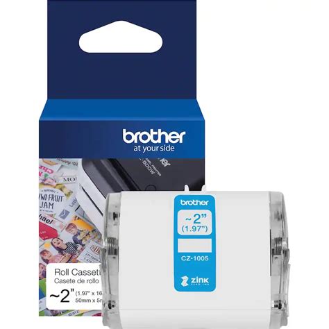 Brother Genuine Cz 1005 197 X 164 Label Roll White Cz 1005 Best Buy