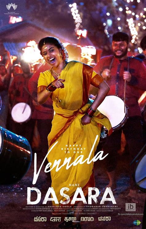 Keerthy Sureshs First Look From Nani Srikanth Odela Sudhakar