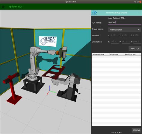 Tesseract Setup Wizard Leveraging Ignition — Ros Industrial