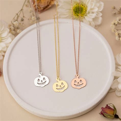 Halloween Necklace Ghost Necklace Halloween Jewelry Halloween Ts