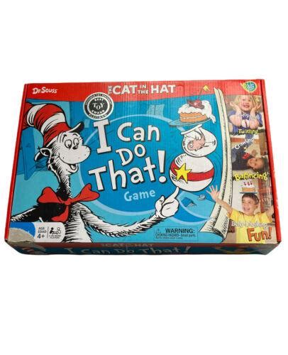 Dr Seuss Cat In The Hat I Can Do That Game Complete 3902714834