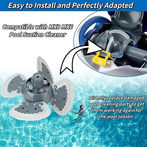 For Zodiac Mx6mx6el Baracuda Mx8 Pool Cleaner Engine Assembly Parts