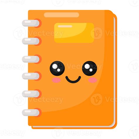 Cartoon Notebook Icon 18931215 Png