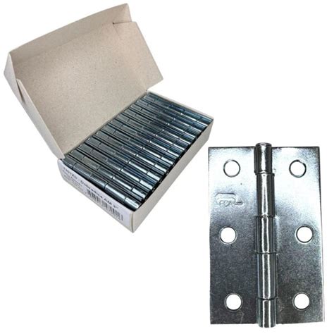 Dobradiça Porta Zincada Caixa 24 Peças 3 75mm Ferca Black Friday Leroy Merlin