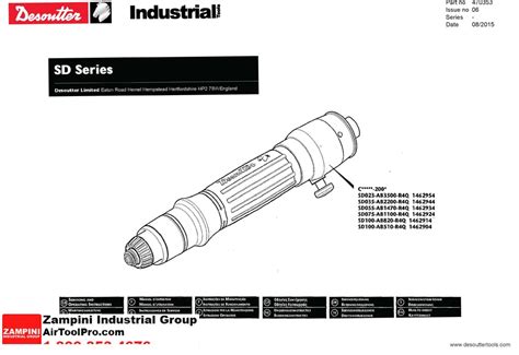 Desoutter Sd Series Tool Installation And Use Manual Manualslib