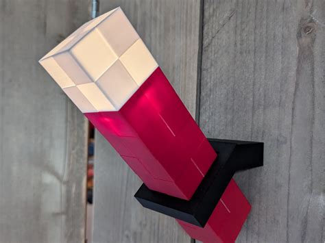 Minecraft Wallmount Holder By 3d Master Makerworld