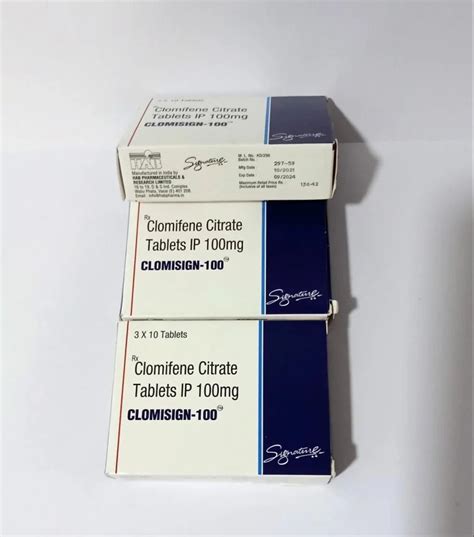 Clomid 100 Mg Tablets Packaging Type Strip At ₹ 140strip In Nagpur