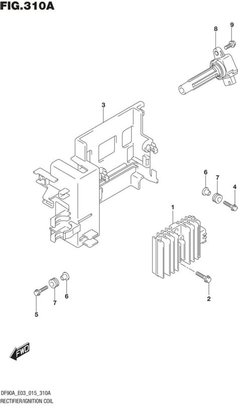 Rectifierignition Coil 67555 Precision Marine