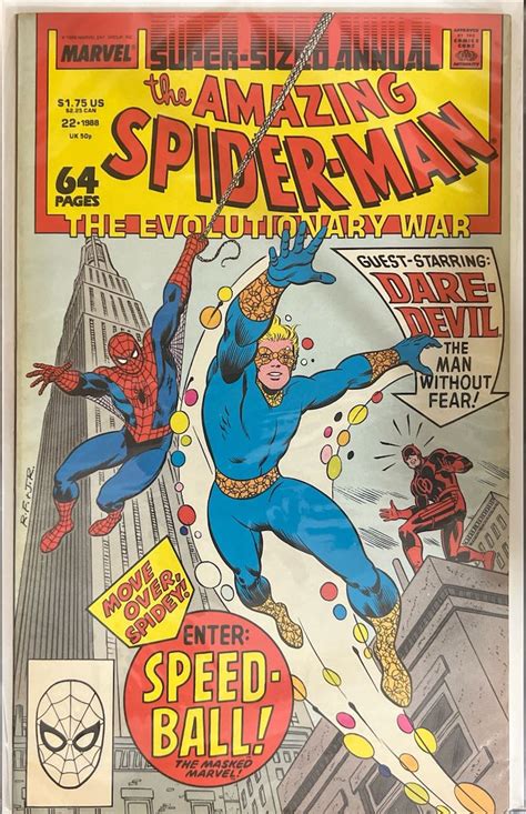 The Amazing Spider Man Annual 022 The Evolutionary War Marvel 198