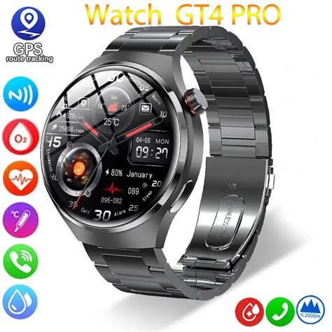 Huawei Reloj Inteligente GT4 PRO Para Hombre Pulsera Con Pantalla AMOLED HD Bluetooth Llamadas