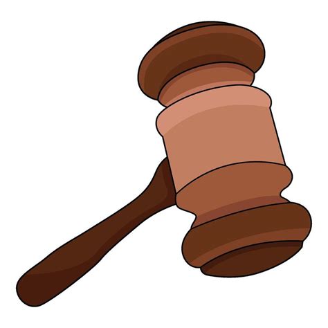Illustration Of Auction Gavel 53749311 Vector Art At Vecteezy