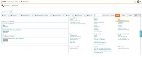 Discovery How To Create An Active Directory Credential On The Outpost