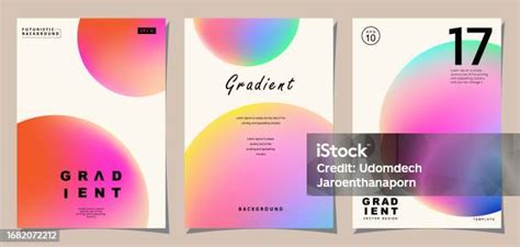 기업 아이덴티티 브랜딩 소셜 미디어 광고 프로모션을 위한 현대적인 스타일의 창의적인 표지 또는 포스터 개념 세트 동적 그라데이션이 있는 표지 디자인 템플릿입니다 가리기에