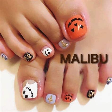 Cute And Creepy Halloween Toenail Art Ideas For 2024 Fabulous Nail Art