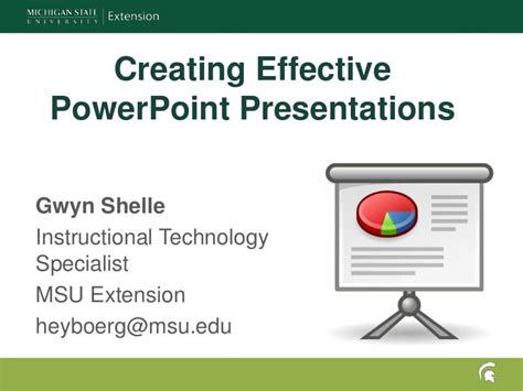 creating effective powerpoint presentations