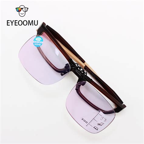 Eyeoomu Clip On Reading Glasses Flip Up Down Multi Grandado