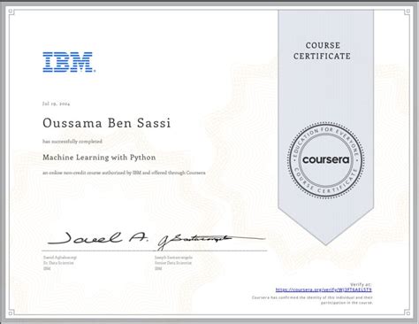 Osama Ben Sassi On Linkedin Machinelearning Python Ibm Github Learningjourney Techskills