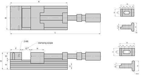 Pgv 125 Pgv Hydraulic Vise｜cnc Fixture Jaw Tombstone Manufacturer Leave Industrial