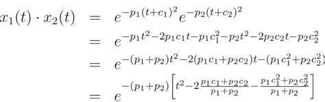 Gaussians Are Closed Under Multiplication