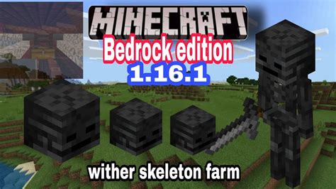 Easy Wither Skeleton Farm Tutorial Made In Survival Mode Minecraft