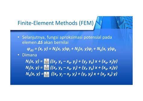 Finite Element Method Metode Elemen Hingga Pdf