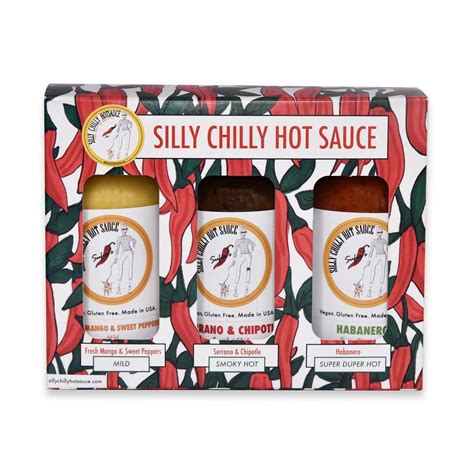 Silly Chilly T Bundle Hotsauce By Silly Chilly Hotsauce Medium