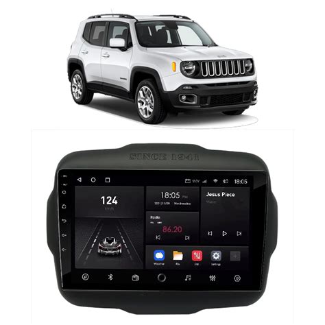 Central Multimidia Android Jeep Renegade 16 23 Tela 9 Navpro Octacore Pro 332gb 464gb 6