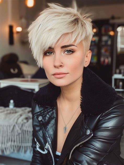 34 Funky Pixie Cut Ideas Funky Pixie Cut Pixie Cut Thick Hair Cuts
