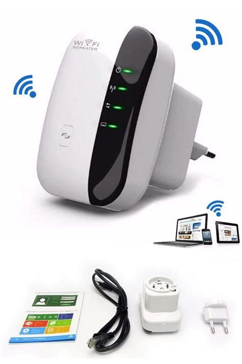 Wireless Wifi Signal Booster For Router Rj Mbps Range Expander Signal Antennas Wifi Booster