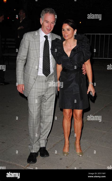 John Mcenroe And Wife Patty Smyth Arriving For The 7th Annual Tribeca