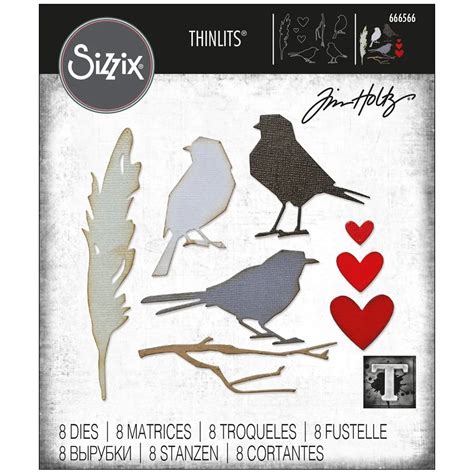 Tim Holtz Sizzix Thinlits Dies Postale — Frank Garcia Studio