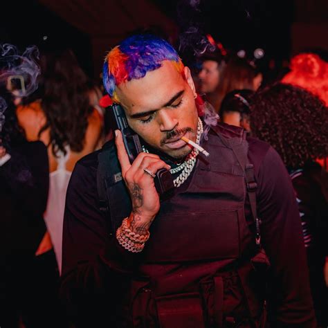 Chris Brown Face 2022