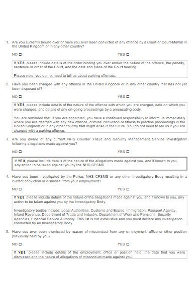 Free 30 Trust Declaration Forms In Pdf