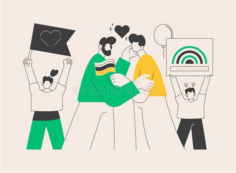 Sexuality And Gender Identity Abstract Concept Vector Illustration