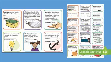 O Ghicitoare Pe Zi Cartonașe Twinkl