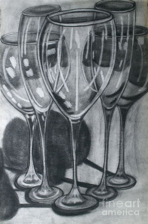 Wine Glass Drawing At Getdrawings Free Download
