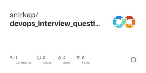 Snir Kapah On Linkedin Github Snirkapdevopsinterviewquestions 16 Comments